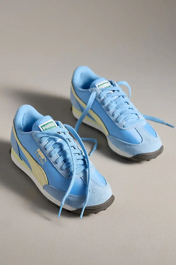 Puma Easy Rider Vintage Sneakers - Team Light Blue/Gold Moon